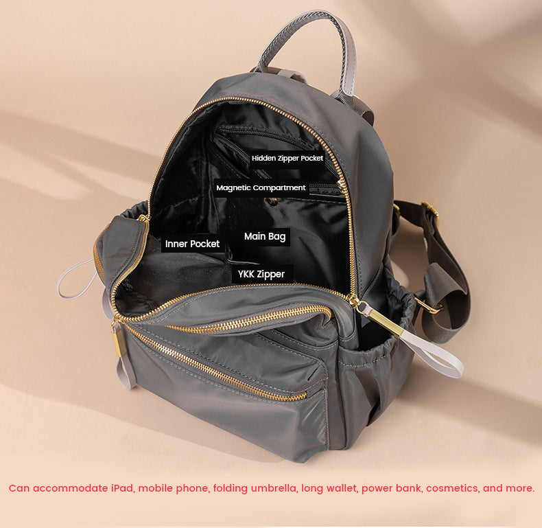 The Caverns™ Max Backpack - Lightweight Fashion Small Backpack – Camel ...