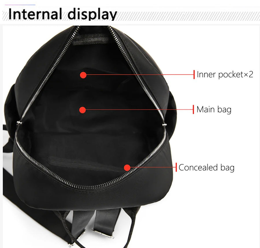 The ExploreMax™ Xtreme Backpack - Oxford Cloth Simple Fashion Campus ...