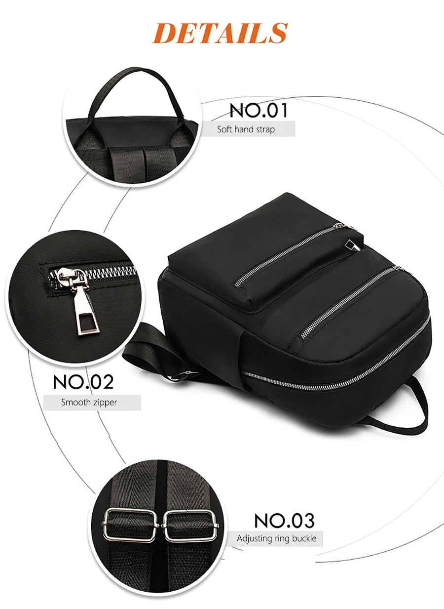 The ExploreMax™ Xtreme Backpack - Oxford Cloth Simple Fashion Campus ...