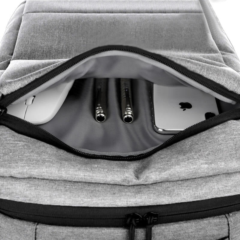 The TechGrip™ Turbo Backpack - Men's USB Charging Business Backpack ...