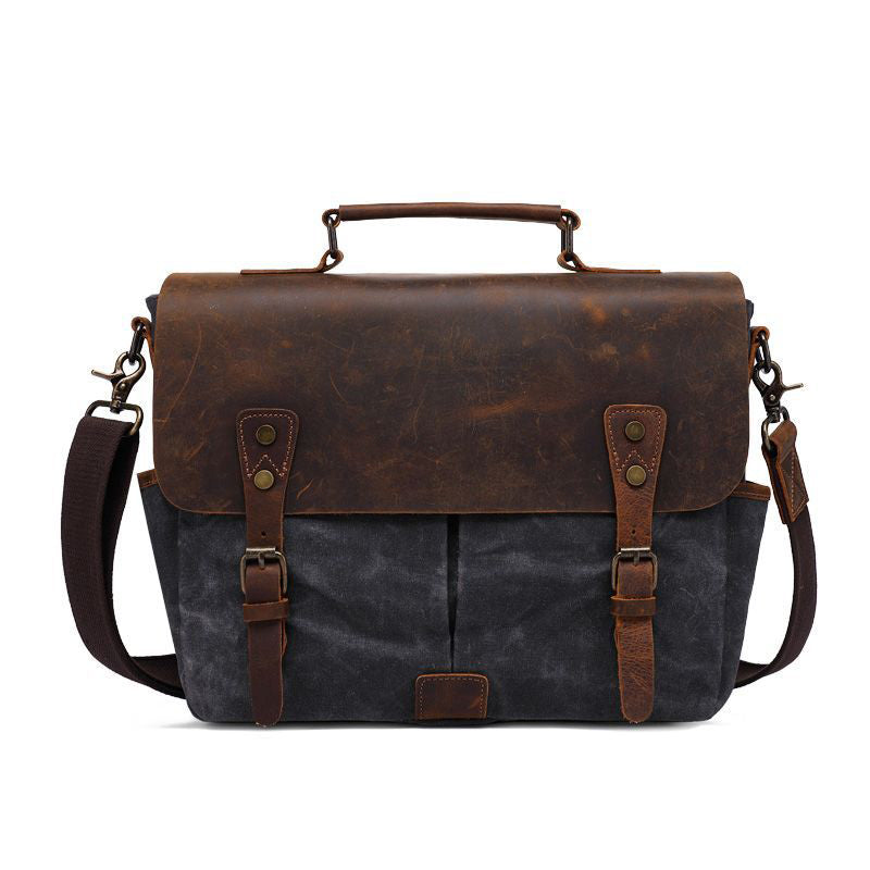 The Tropicana™ Prime Bag - Men's Crazy Horse Leather Shoulder Bag ...