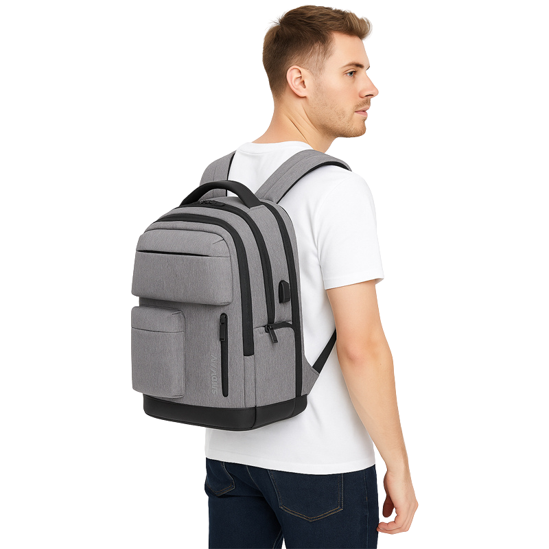 The SmartPack DLX Laptop Backpack - Waterproof Travel Multi-function ...