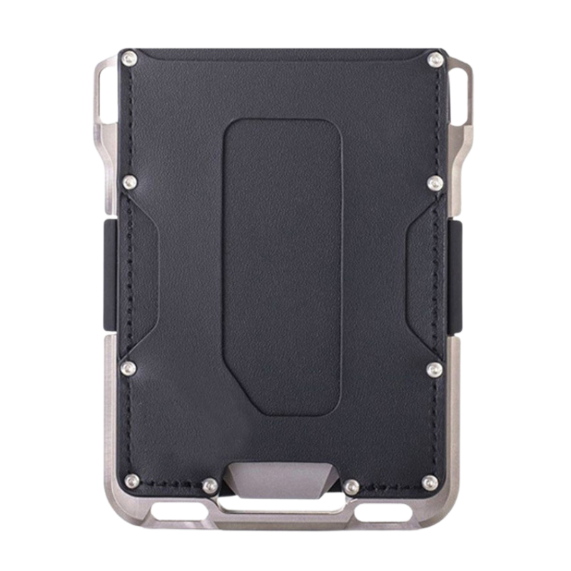 The Trionis™ Prime Wallet by Camel Mountain – RFID Metal & Leather Car
