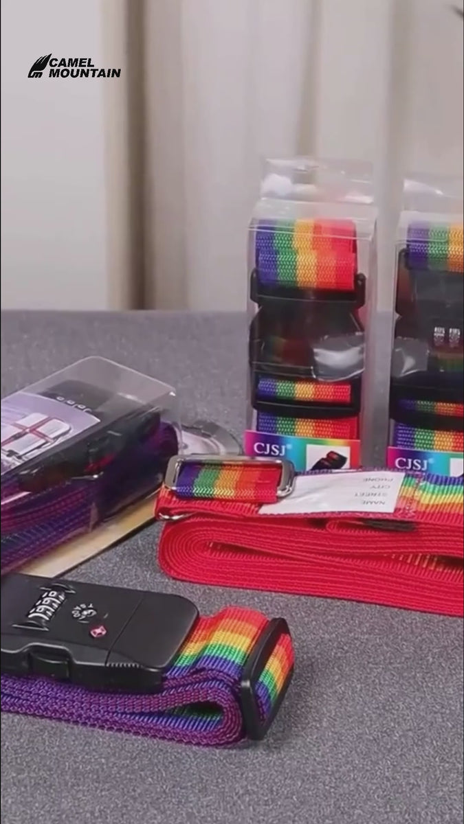 The Specter™ Elite Luggage Straps | Secure Your Travels | Camel Mountain