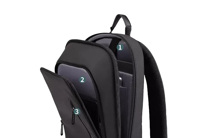 The Cyan™ Pro Backpack Business Backpack 15.6" Laptop Backpack – Camel ...