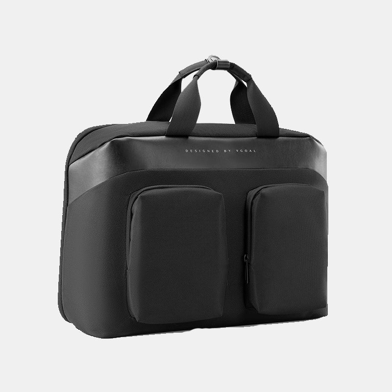 The Grommetik 5.0 Business Bag Office Bag 15.6" Laptop Bag – Camel Mountain