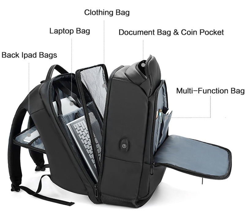 The Veloce™ Quantum Backpack - Creative Style Tourist Backpack – Camel ...